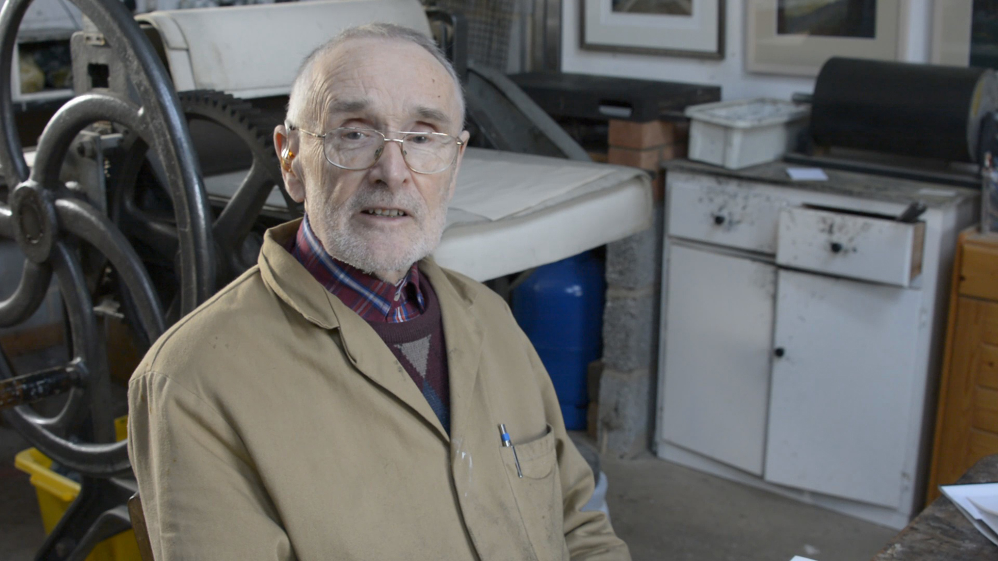 Colin Bygrave – painter and printmaker – 1933-2020 – Dr Badphil