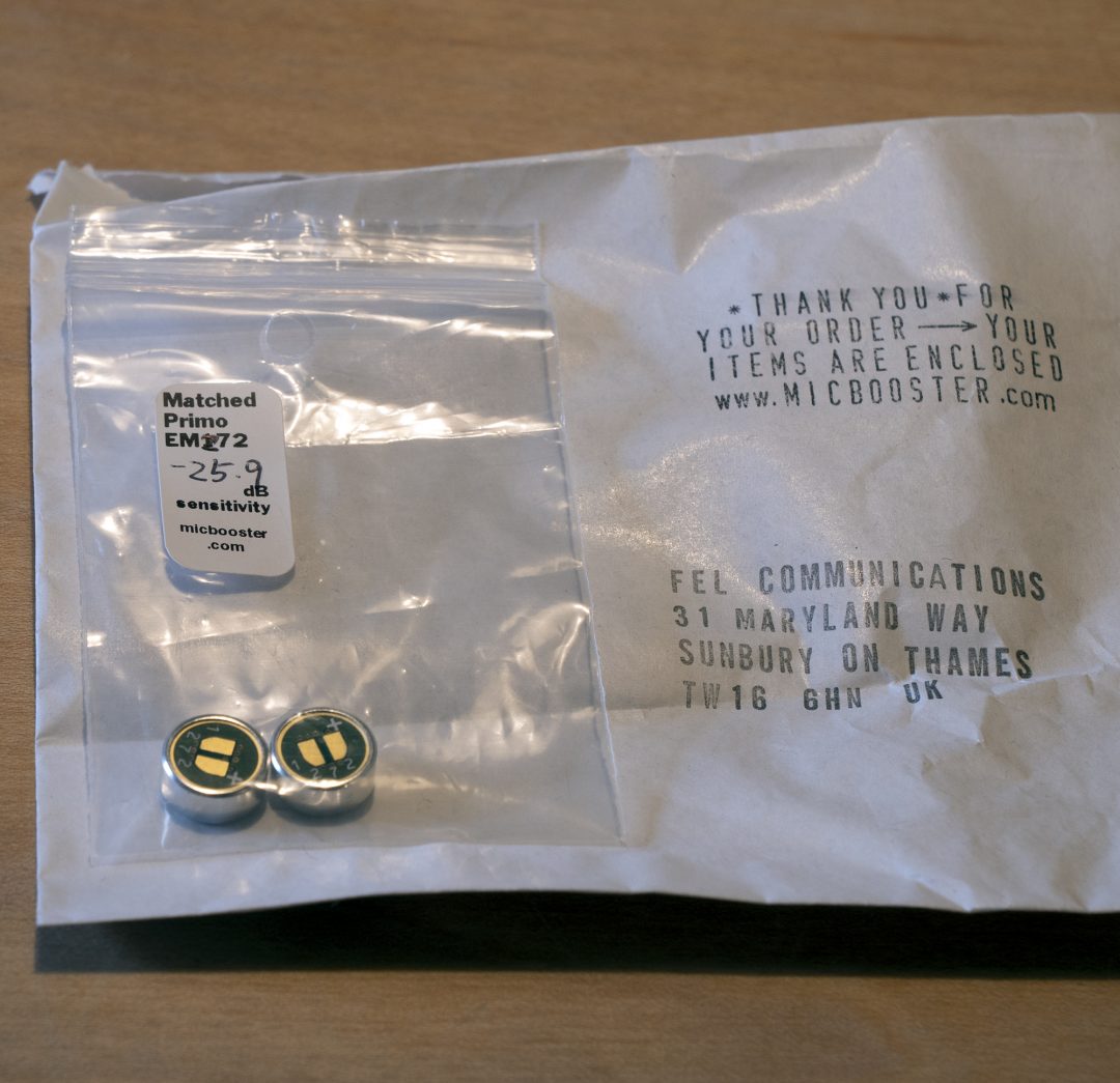 Primo capsules – for lav mics and DIY – Dr Badphil