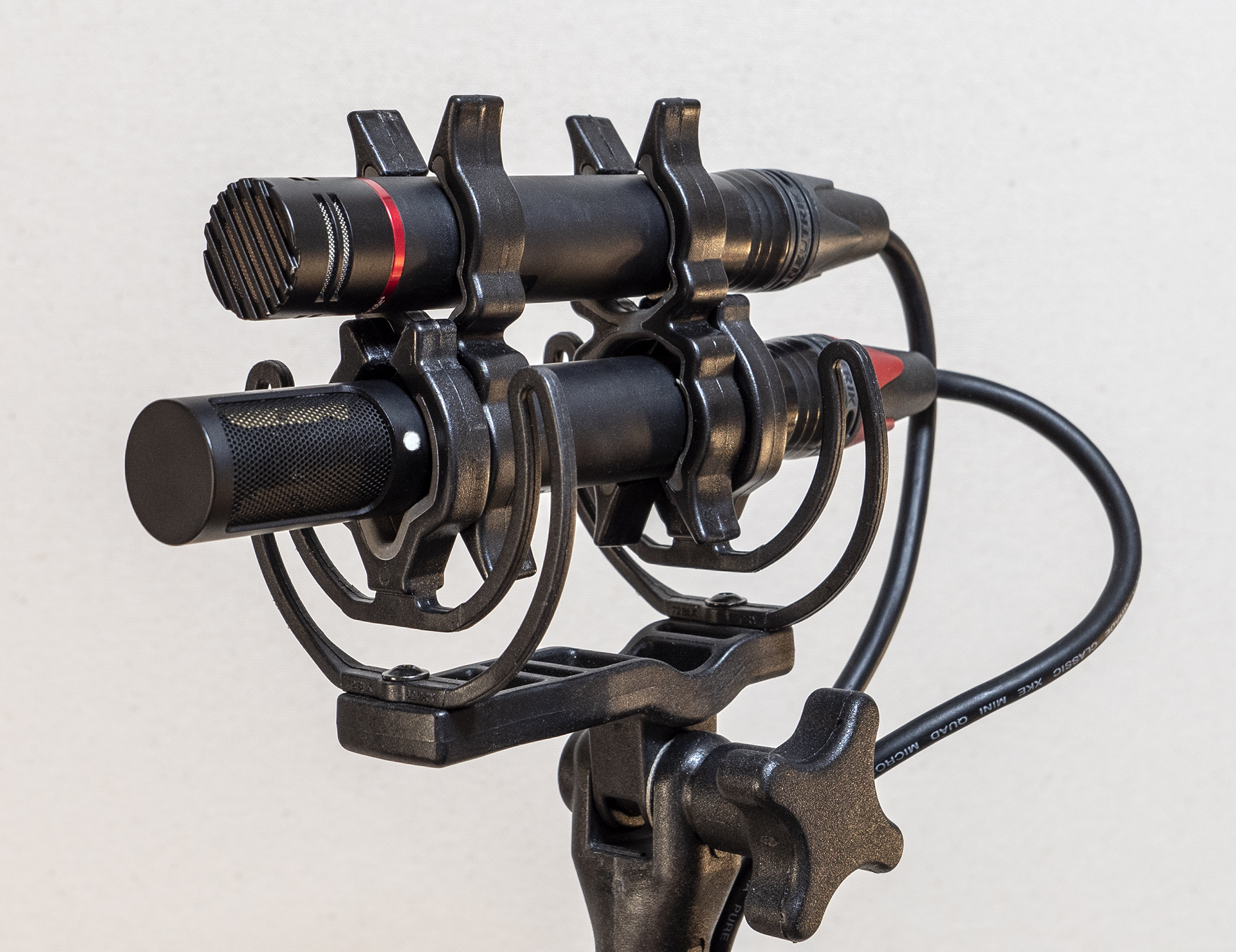 A fig 8 mic from Rycote – Dr Badphil