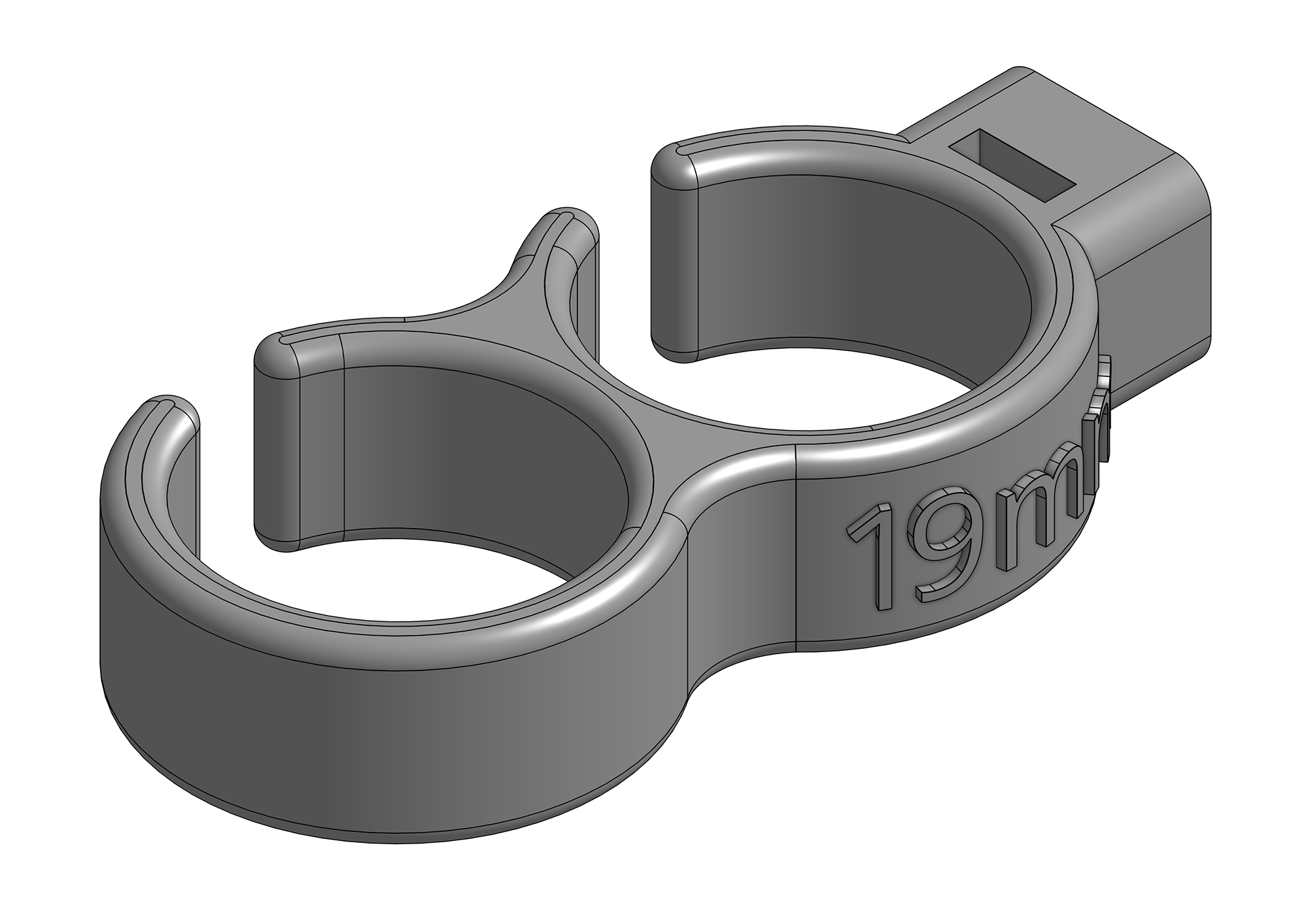 3d printing clips for the Radius Windshield hoops – Dr Badphil